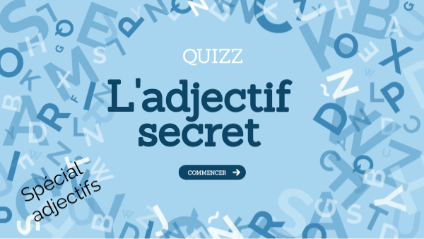 L'adjectif secret | Genially