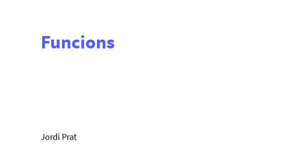 Funcions 4t ESO | Genially