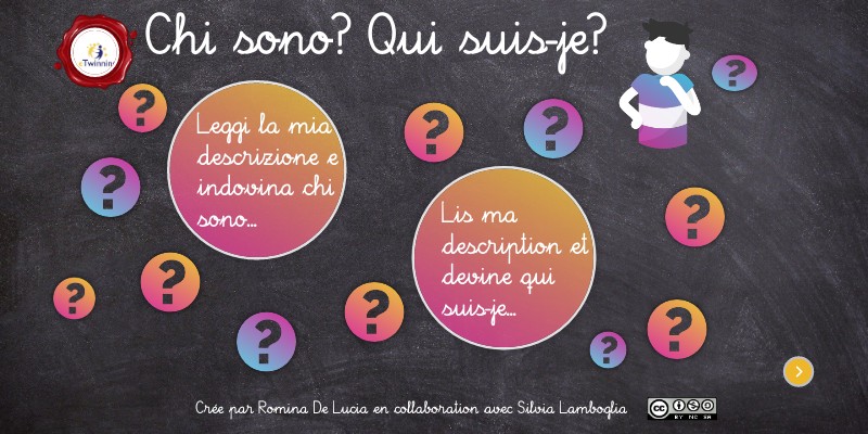 CHI SONO? QUI SUIS-JE?