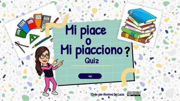 mi piace o mi piacciono | Genially