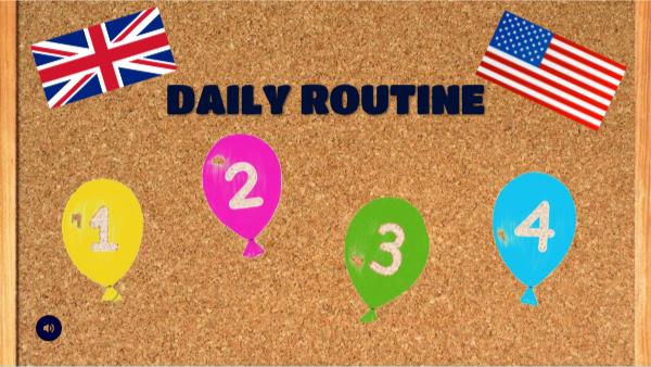 1º Daily routine | Genially