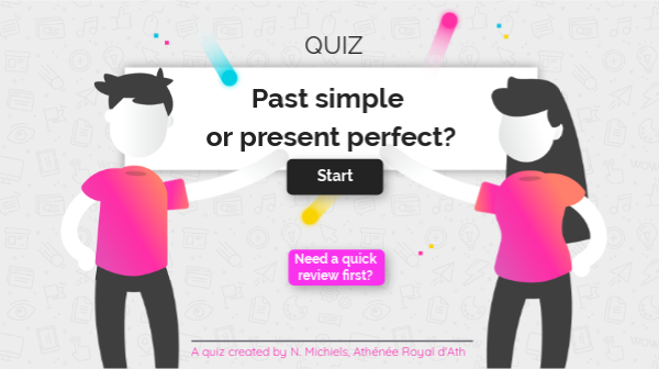 tense review 3 past simple vs present perfect | Genially