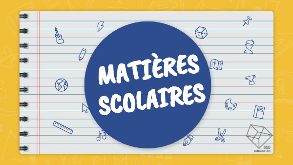 MATIÈRES DE L'ÉCOLE | Genially