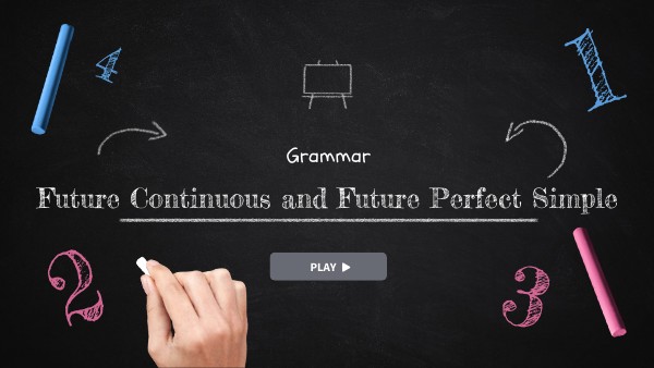 Future Continuous and Future Perfect Simple | Genially
