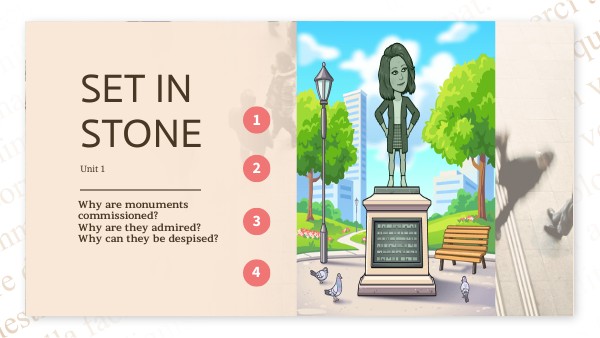 Set in stone | Genially