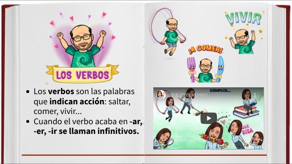 Los verbos | Genially
