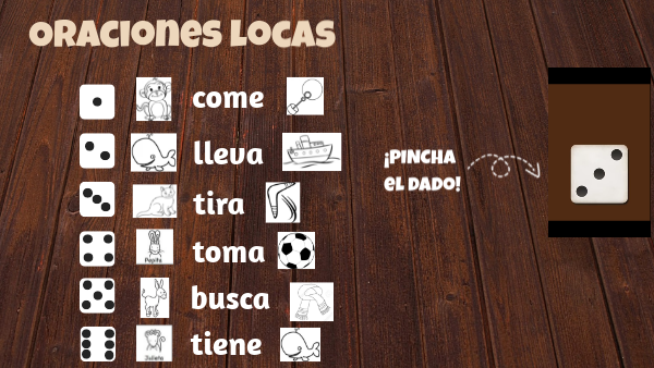 oraciones locas | Genially