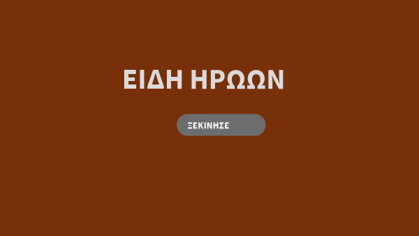 ΕΙΔΗ ΗΡΩΩΝ