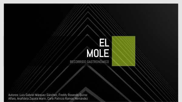 Mole oaxaqueño | Genially