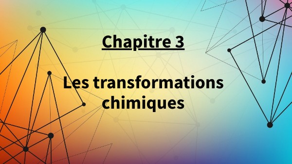 Chap3 - Transformations chimiques | Genially