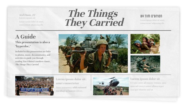 The Things They Carried | Genially