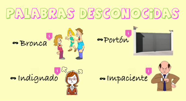 PALABRAS DESCONOCIDAS 1