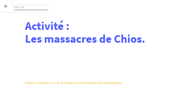 Massacres de Chios | Genially