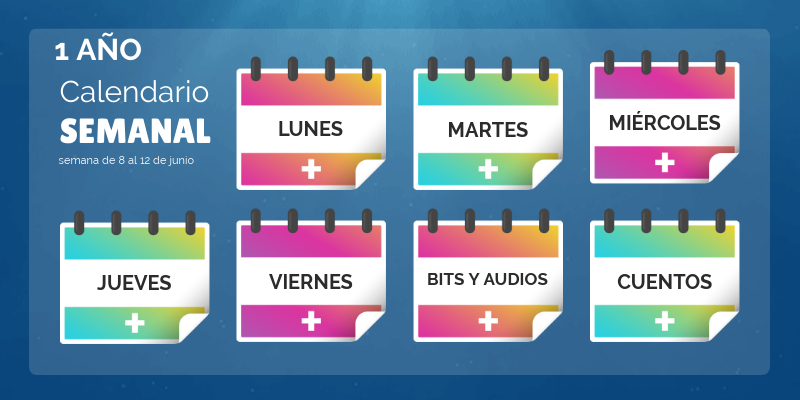 DEL 8 al 12 de junio 1 AÑO | Genially