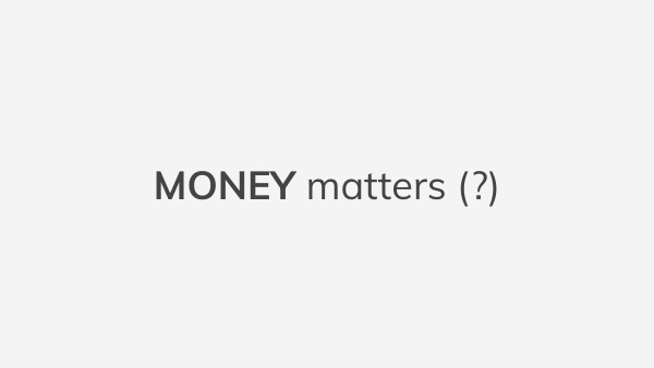 MONEY MATTERS | Genially