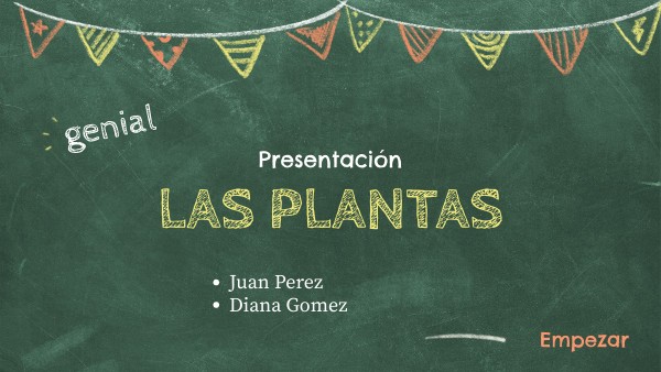 PRESENTACIÓN las plantas | Genially