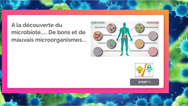 à la découverte du microbiote | Genially