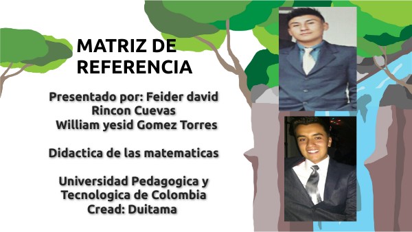 PRESENTACIÓN Matrices | Genially