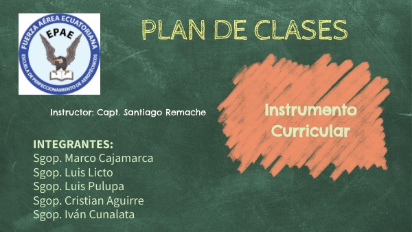 PLAN DE CLASES | Genially