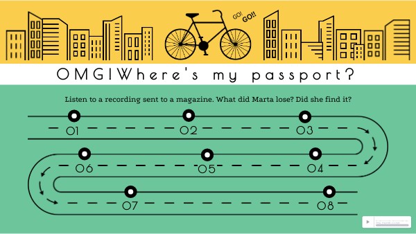 2B Omg! Where's my passport? | Genially