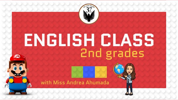 English test practice - 2nd grades!