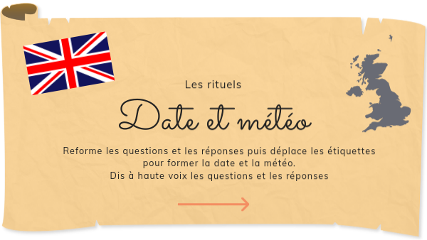 Rituel Anglais | Genially