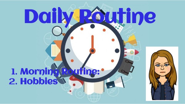 Daily Routine | Genially
