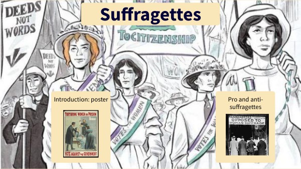 Suffragettes posters