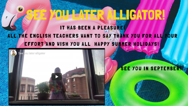 See you later alligator | Genially