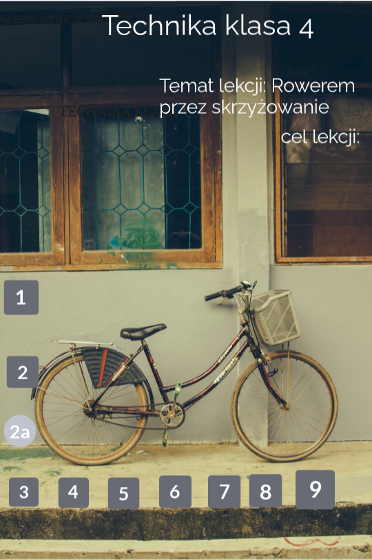 technika klasa 4 - rowerem przez skrzyżowanie | Genially