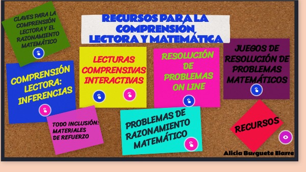 RECURSOS PARA LA COMPRENSIÓN LECTORA Y MATEMÁTICA