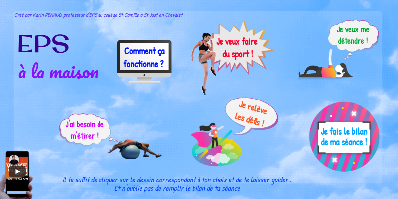 EPS à la maison | Genially