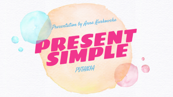 Present Simple pytania | Genially