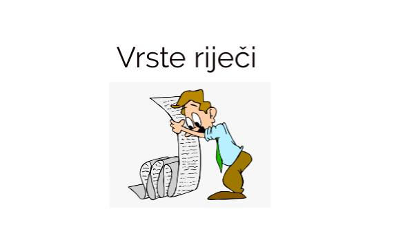 Vrste rijeci