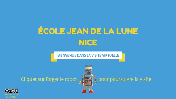 Visite virtuelle d'école | Genially