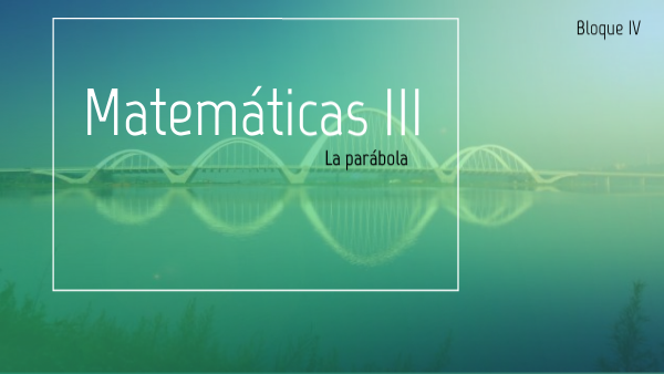 Mate III - Semana 13 - AD2023 | Genially