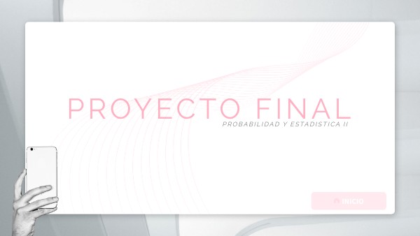 PYE II - Proyecto final P2 | Genially