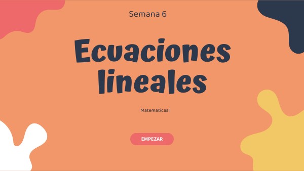 Mate 1 - Semana 6 AD23 | Genially