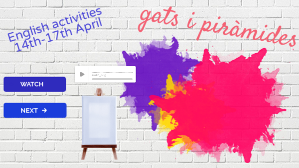 english fun! gats i piràmides