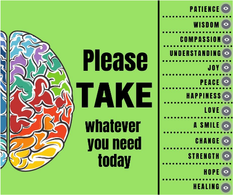 Take What You Need | Genially