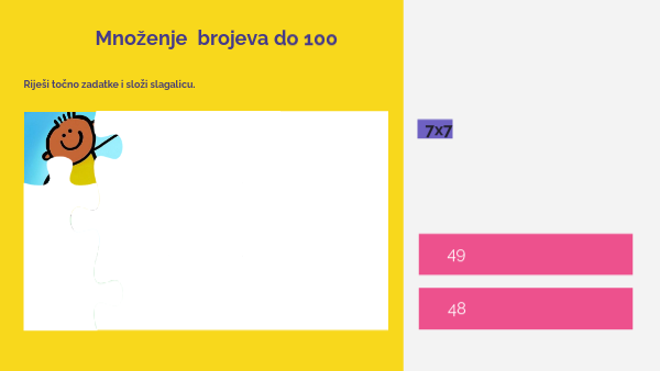 Množenje brojeva do 100 | Genially