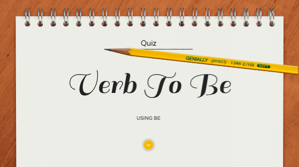 Quiz Verbo To Be | Genially