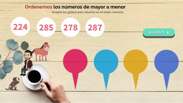 Números del 200 al 299 en cifras | Genially