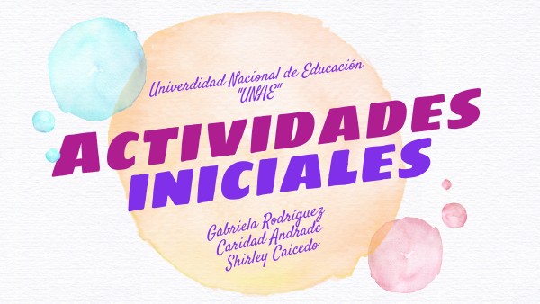 Presentación UE Garaicoa | Genially