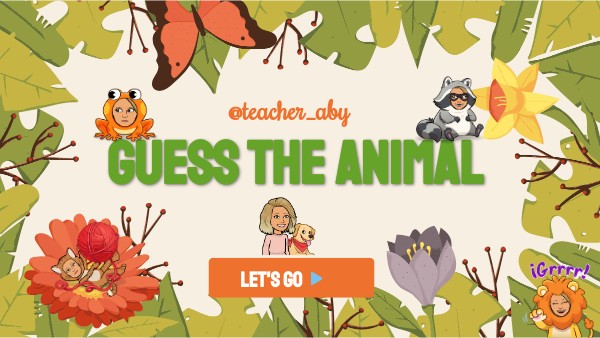 GUESS THE ANIMAL