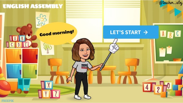 ENGLISH ASSEMBLY WITH TEACHER ABY