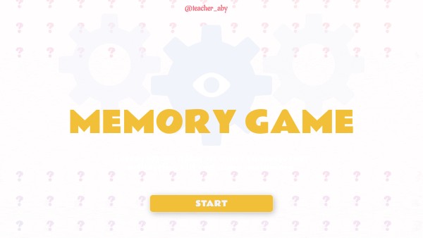 BRAIN BREAK-TRAIN YOUR VISUAL MEMORY | Genially