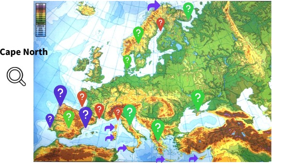 Europe capes, gulfs and islands | Genially