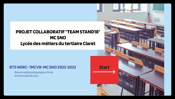 Projet collaboratif Team stand 18