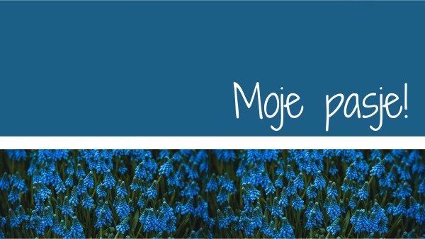 Moje pasje | Genially